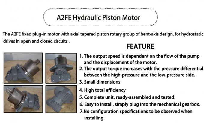 Rexroth Hydraulic Motor A2f A2FM 250 A2FO A2FE Axial Piston motor ...