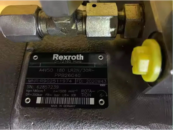 For REXROTH A4VSO Series A4VSO125 Axial Piston Variable Pump Customized ...