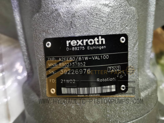 REXROTH Fixed Displacement Plug-in Motor A2FE A2FE28 Bent-axis Design ...